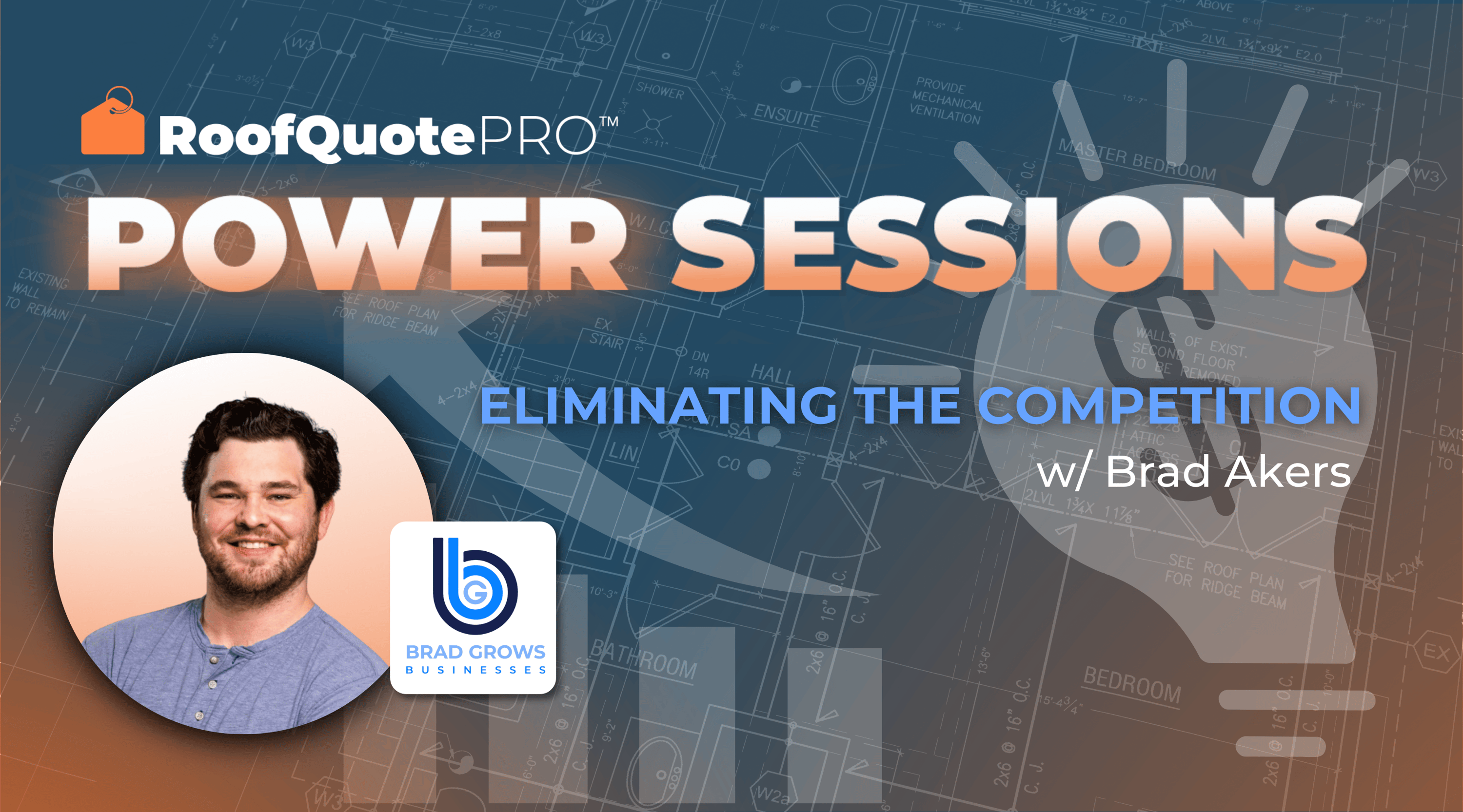 RoofQuote PRO Power Sessions: Roofing Made Simple | Webinar Registration